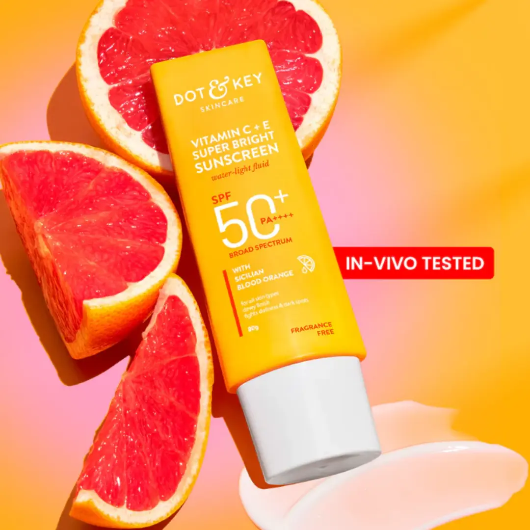 Dot & Key Vitamin C + E Sunscreen, SPF 50+ PA++++ 80g
