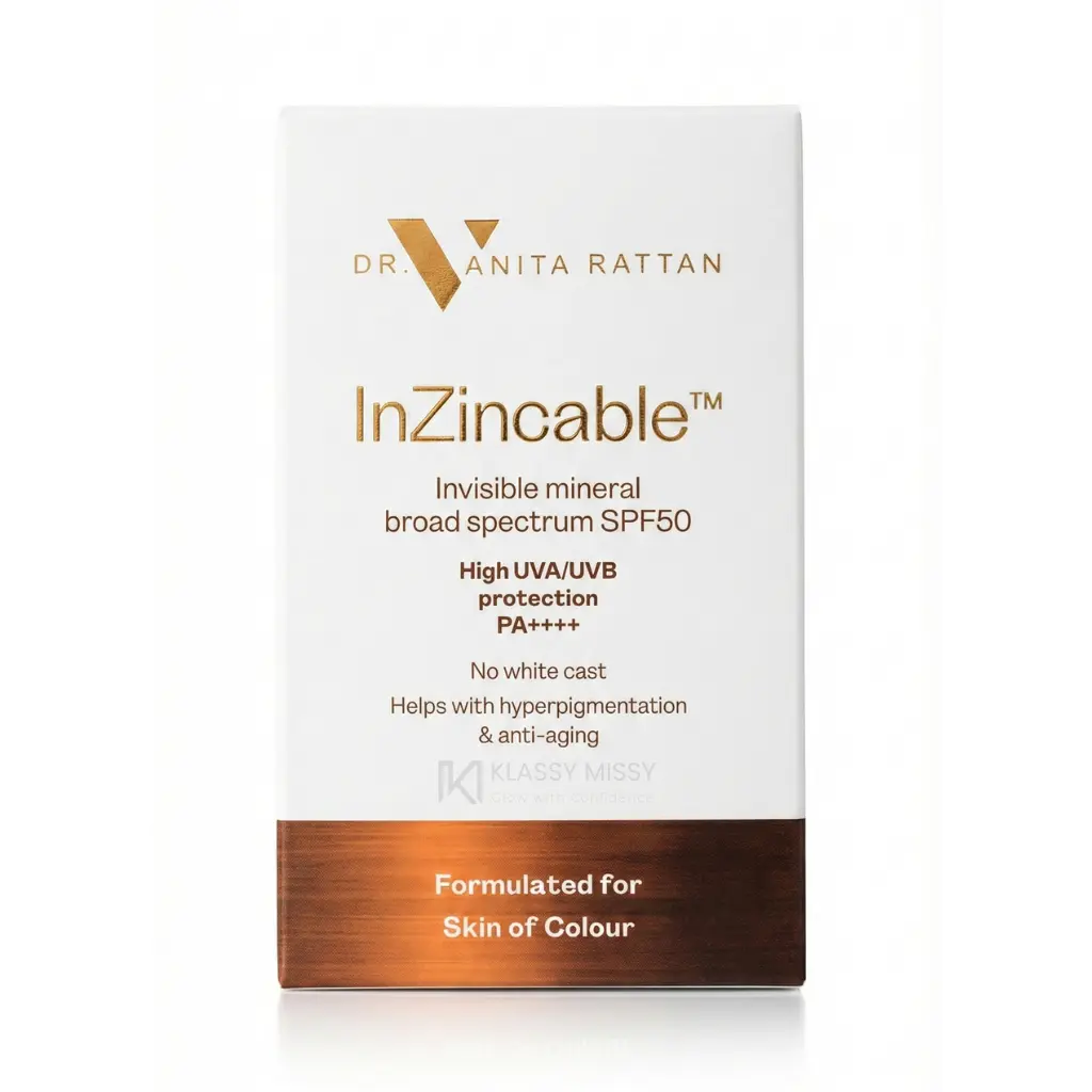 Dr.V InZincable Invisible Mineral Broad Spectrum SPF50 50ml