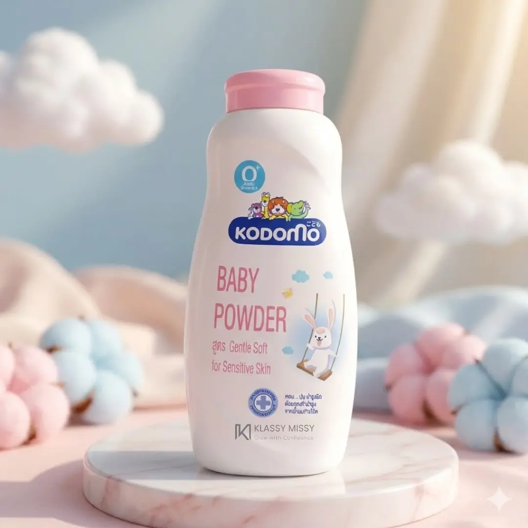 Kodomo Baby Powder Gentle Soft Sensitive Skin 160g | KlassyMissy
