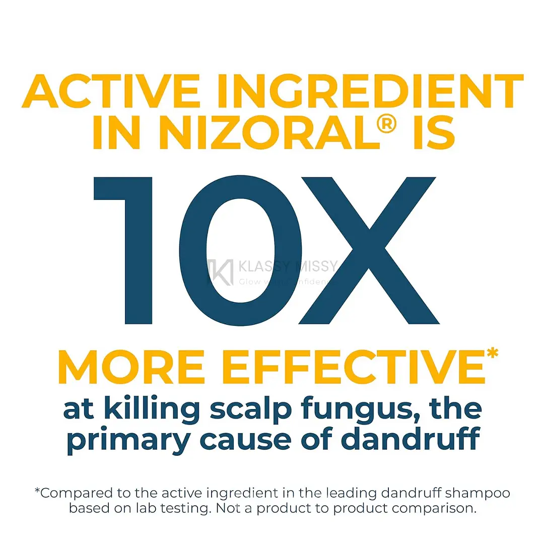 Nizoral Anti-Dandruff Shampoo with 1% Ketoconazole 200ml