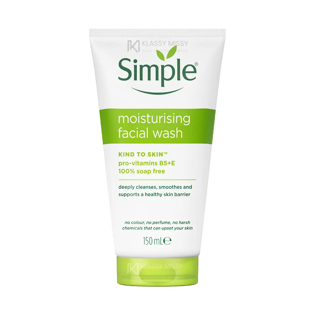 Simple Daily Skin Detox Purifying Face Wash 150ml