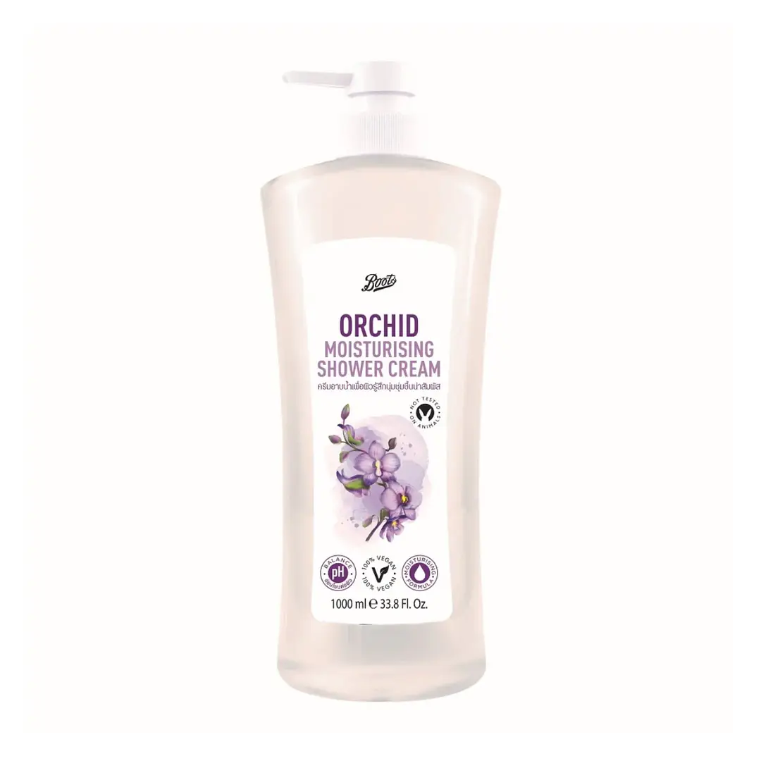 Boots Orchid Moisturising Shower Cream 1000ml