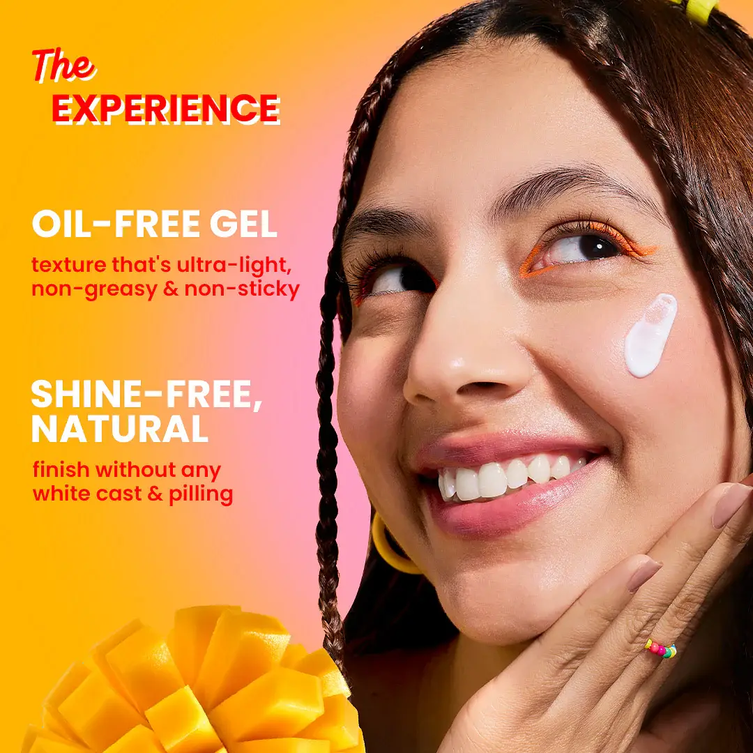 Dot & Key Mango Detan Gel Oil Free Sunscreen SPF 50+ PA+++ 80g