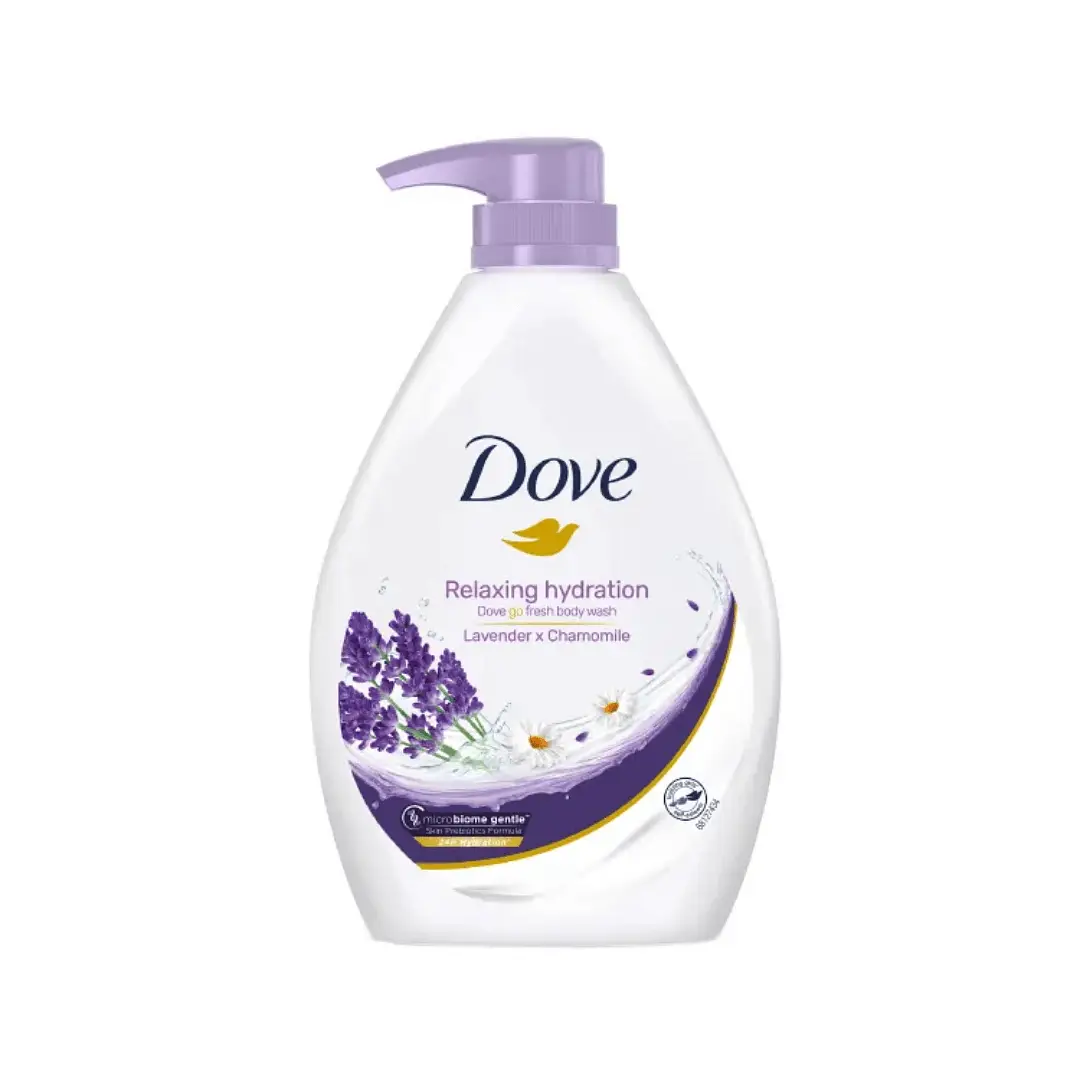 Dove Go Fresh Relaxing Hydration Body Wash with Lavender & Chamomile 1L