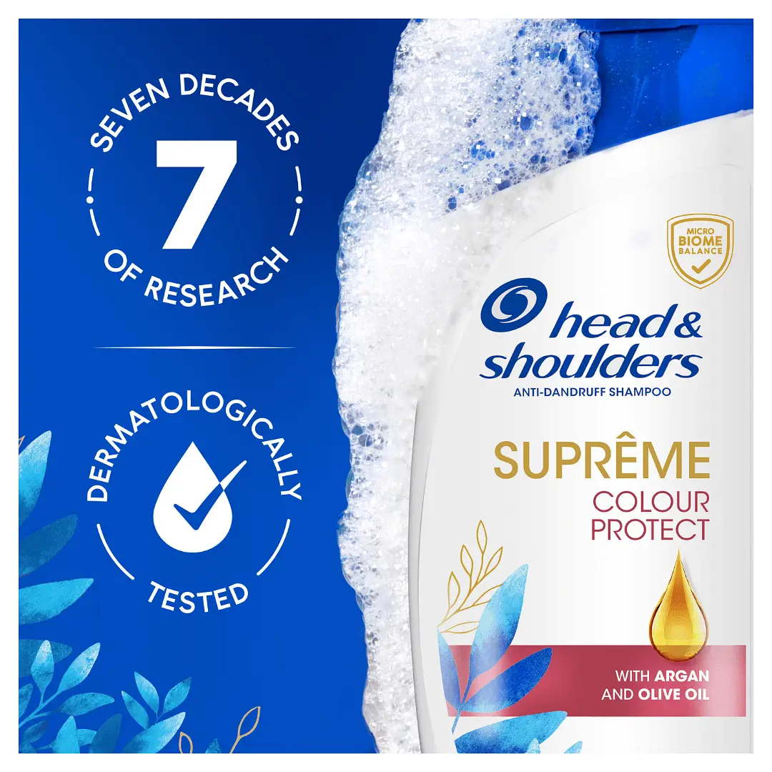 Head & Shoulders Supreme Colour Protect Anti Dandruff Shampoo 400ml