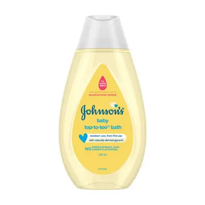Johnson's Top-To-Toe Hair & Body Baby Bath 200ml