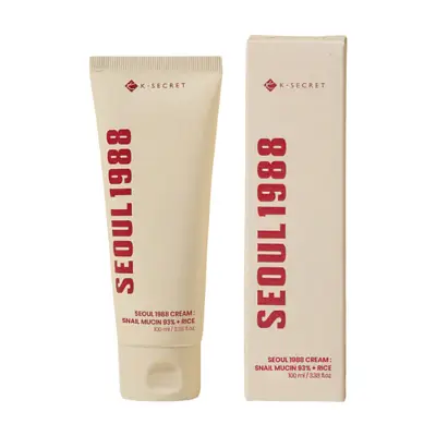K-SECRET SEOUL 1988 Cream Snail Mucin 93% + Rice 100ml