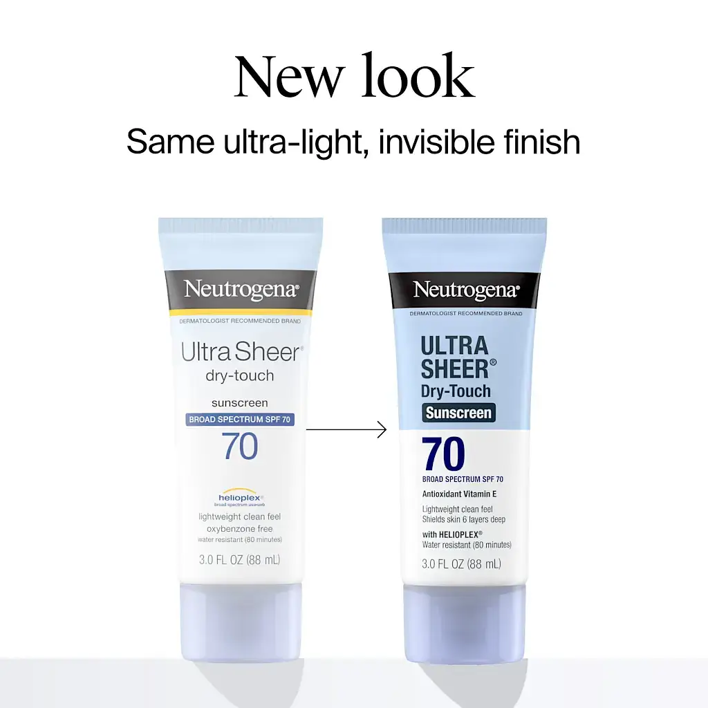 Neutrogena Ultra Sheer Dry Touch Sunscreen SPF70 88ml