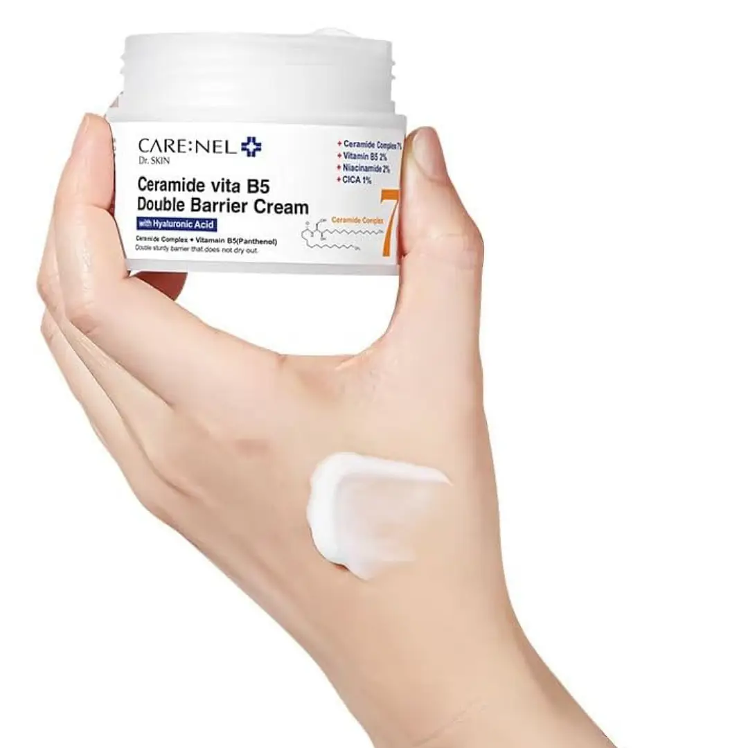CARE:NEL Ceramide Vita B5 Double Barrier Cream with hyaluronic Acid 50ml