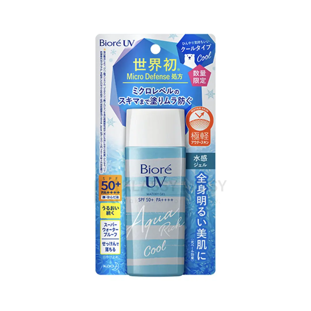 Biore UV Aqua Rich Watery Gel Cool SPF50+ PA++++ 90ml