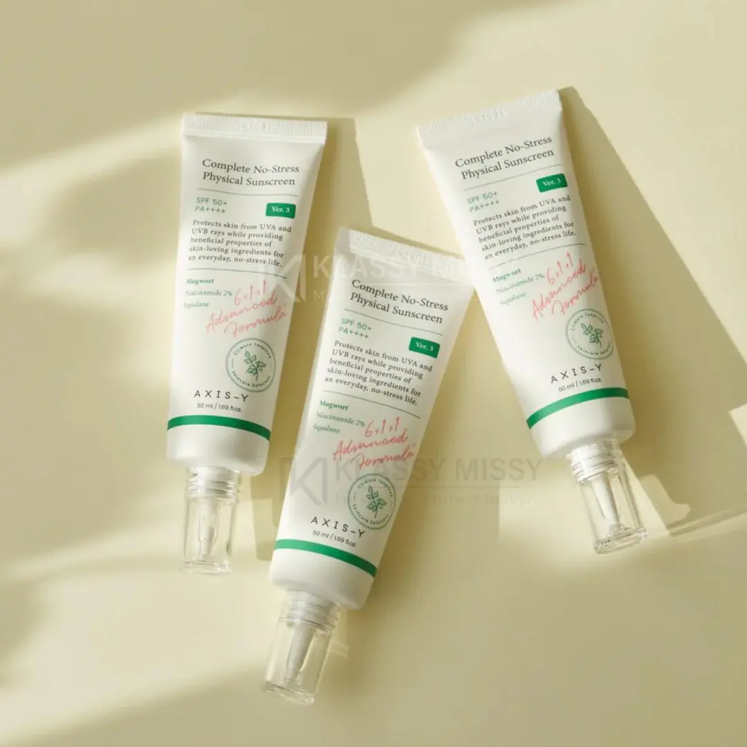 AXIS-Y Complete No-Stress Physical Sunscreen SPF 50+ PA++++