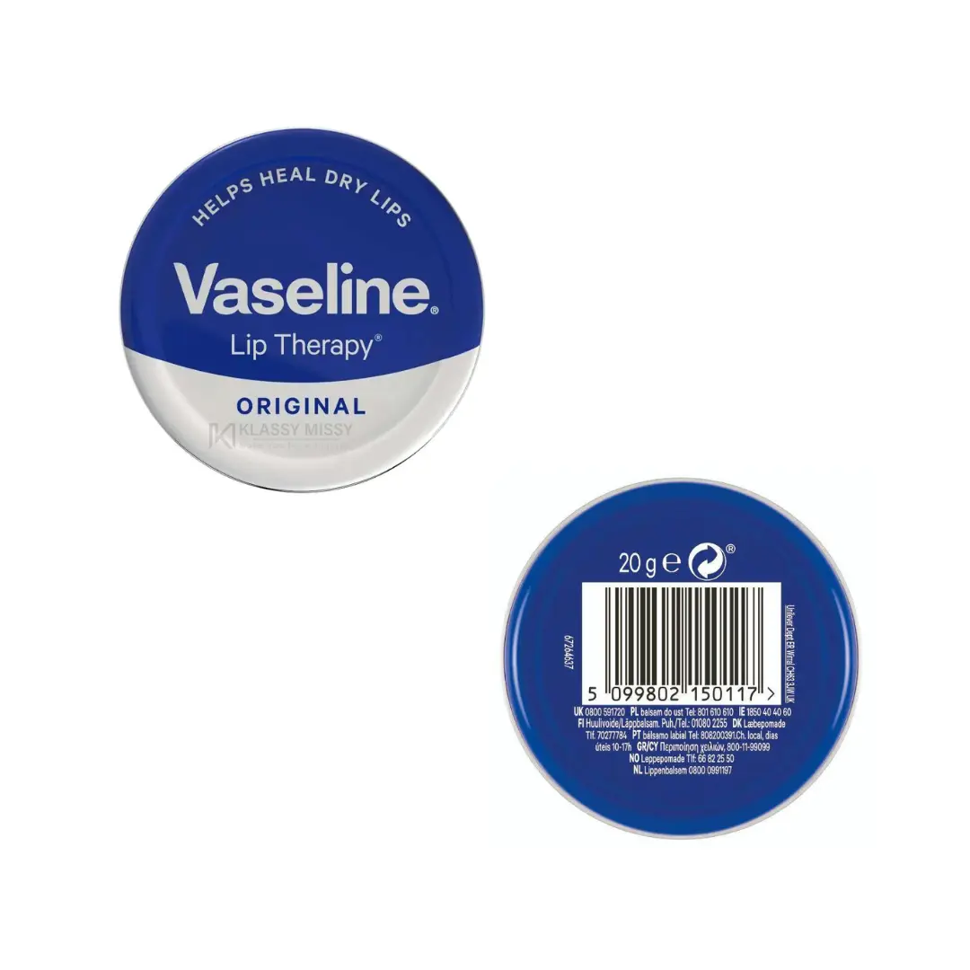 Vaseline Lip Therapy Original 20g | Klassy Missy