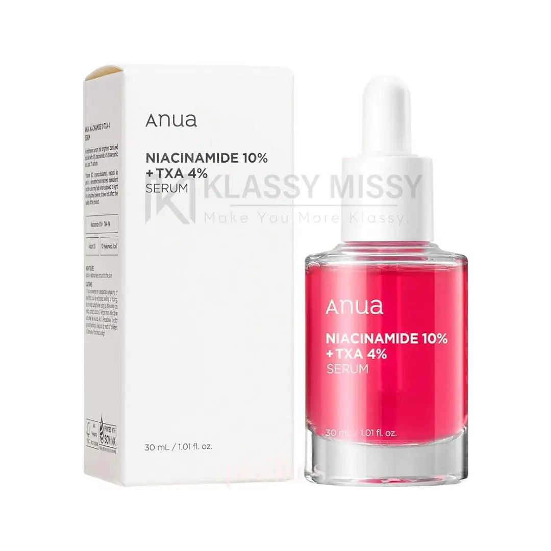Anua Niacinamide 10 + TXA 4 Dark Spot Correcting Serum 30ml