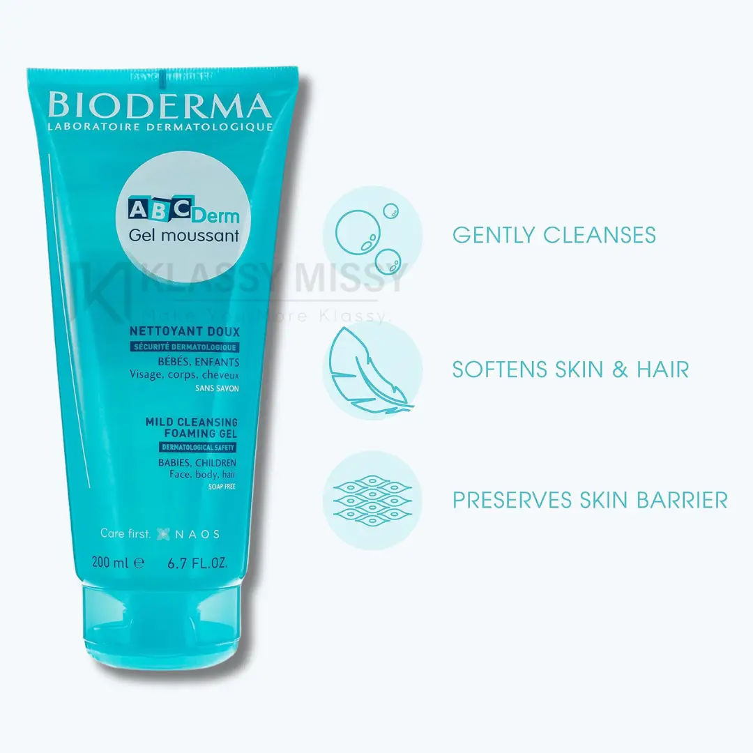 Bioderma ABC Derm Gel Moussant 200ml