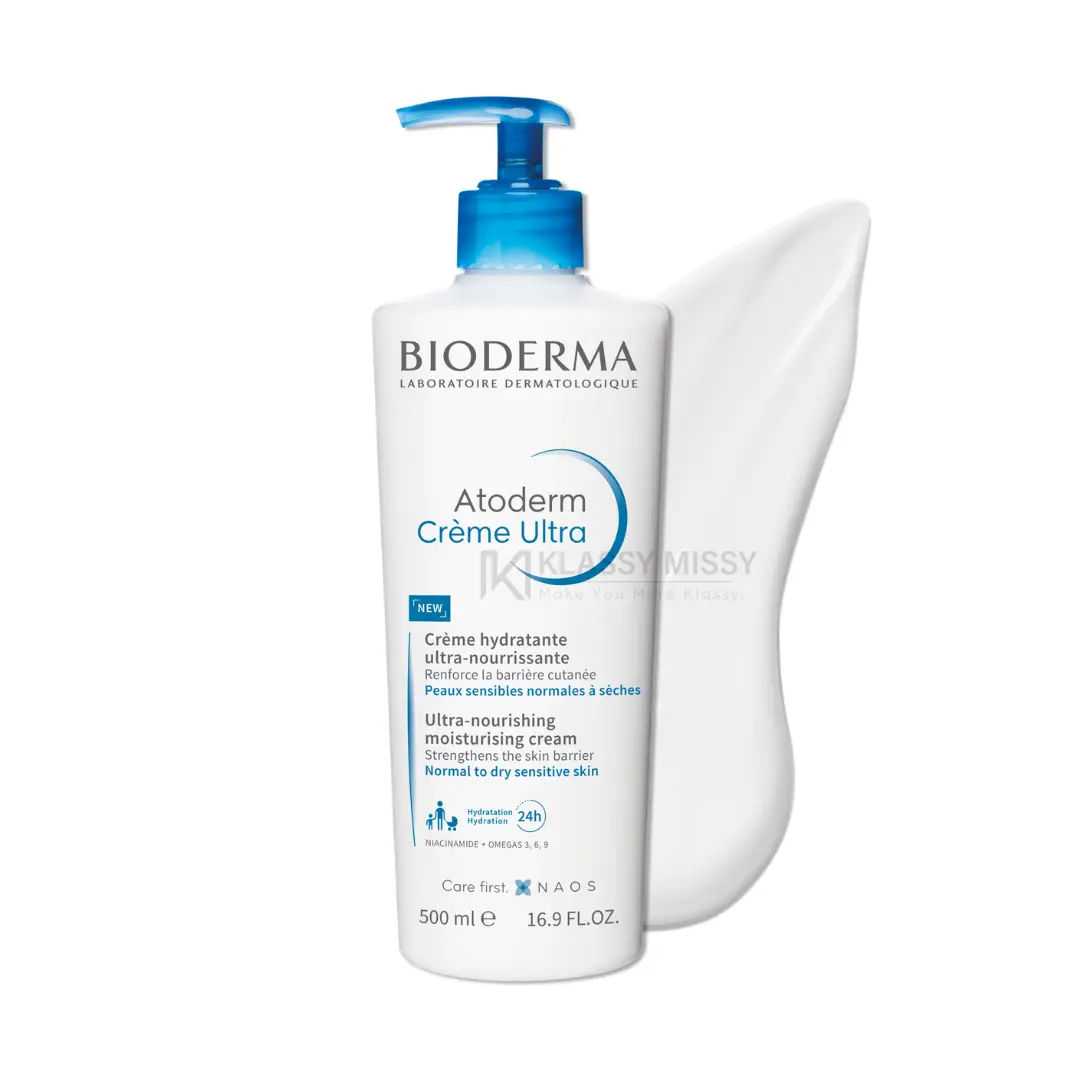 Bioderma Atoderm Ultra -Nourishing Moisturising Cream 500ml