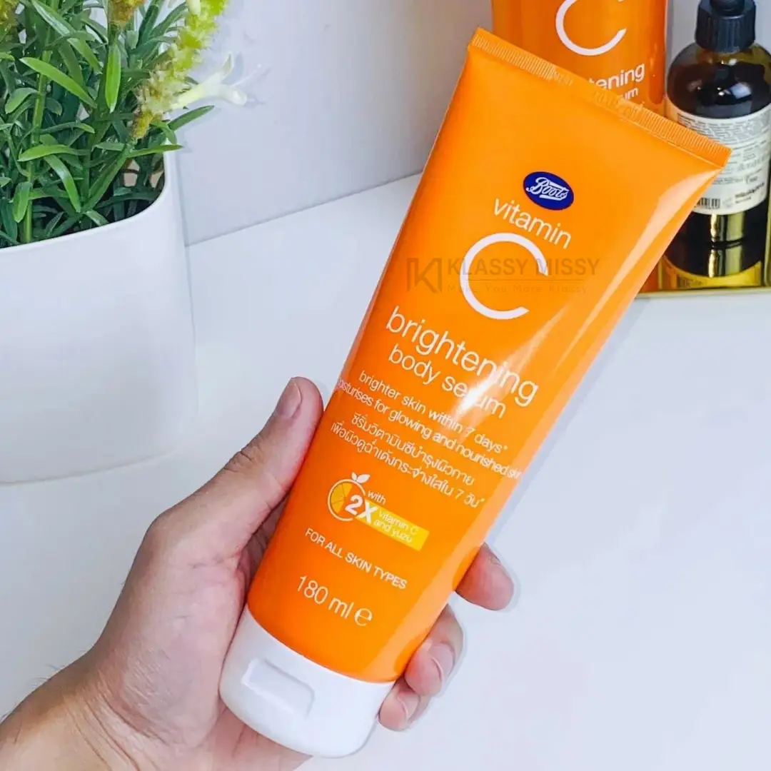 Boots Vitamin C brightening body serum 180ml