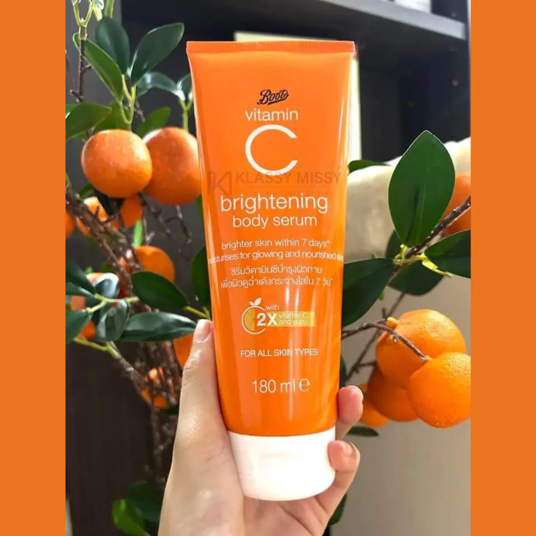 Boots Vitamin C brightening body serum 180ml
