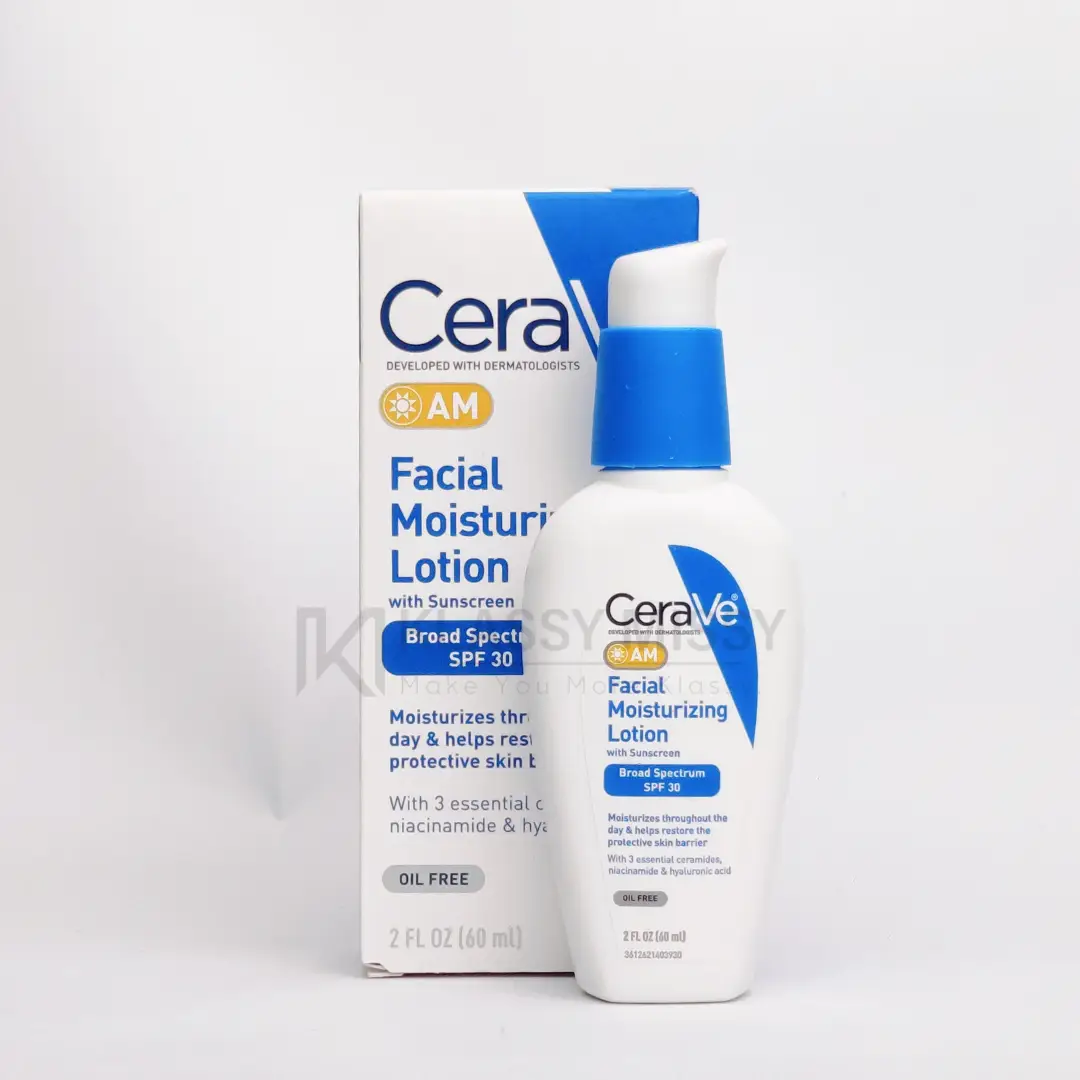 CeraVe AM Facial Moisturizing Lotion with Sunscreen SPF 30 60ml
