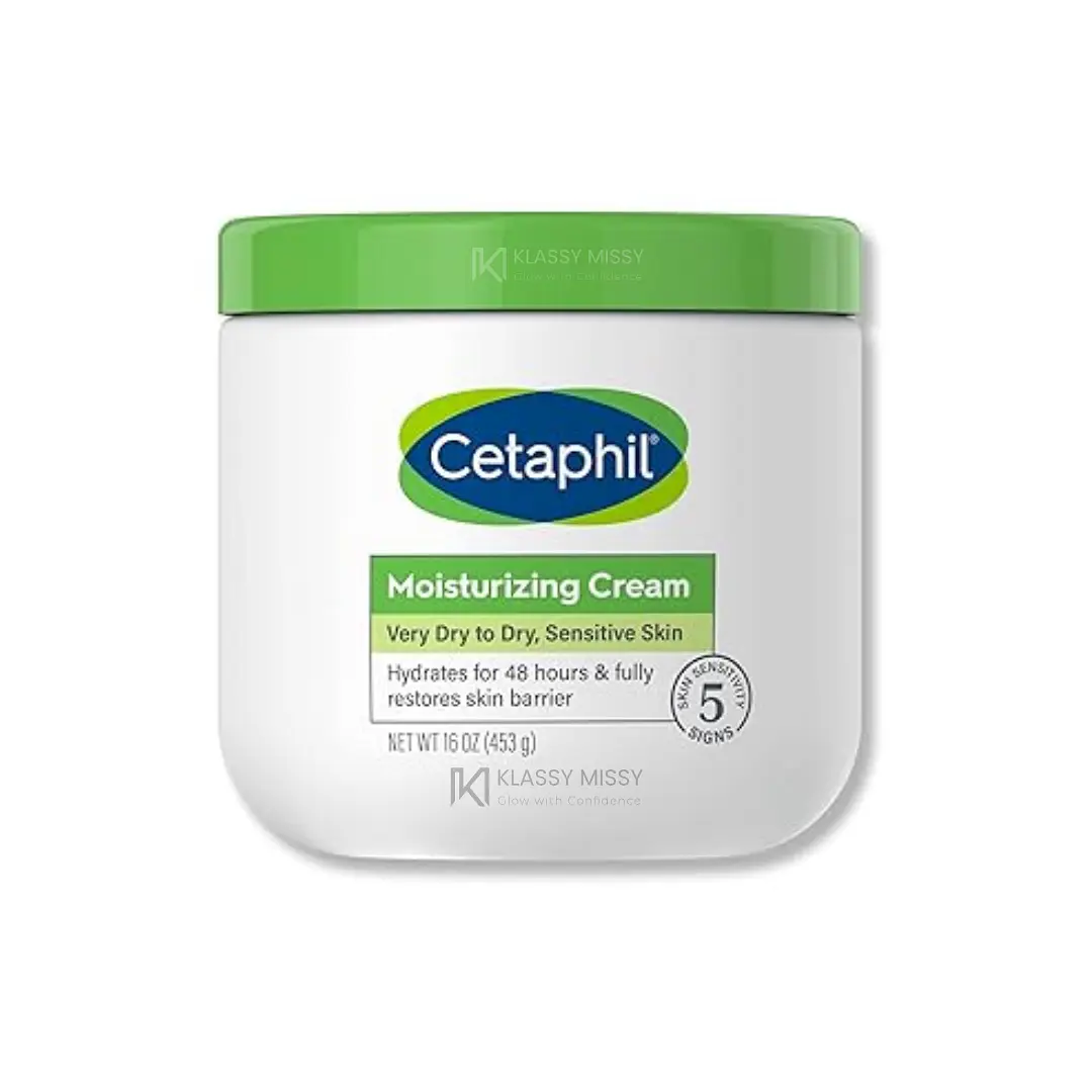 Cetaphil Moisturizing Cream Very Dry to Dry, Sensitive Skin 453g