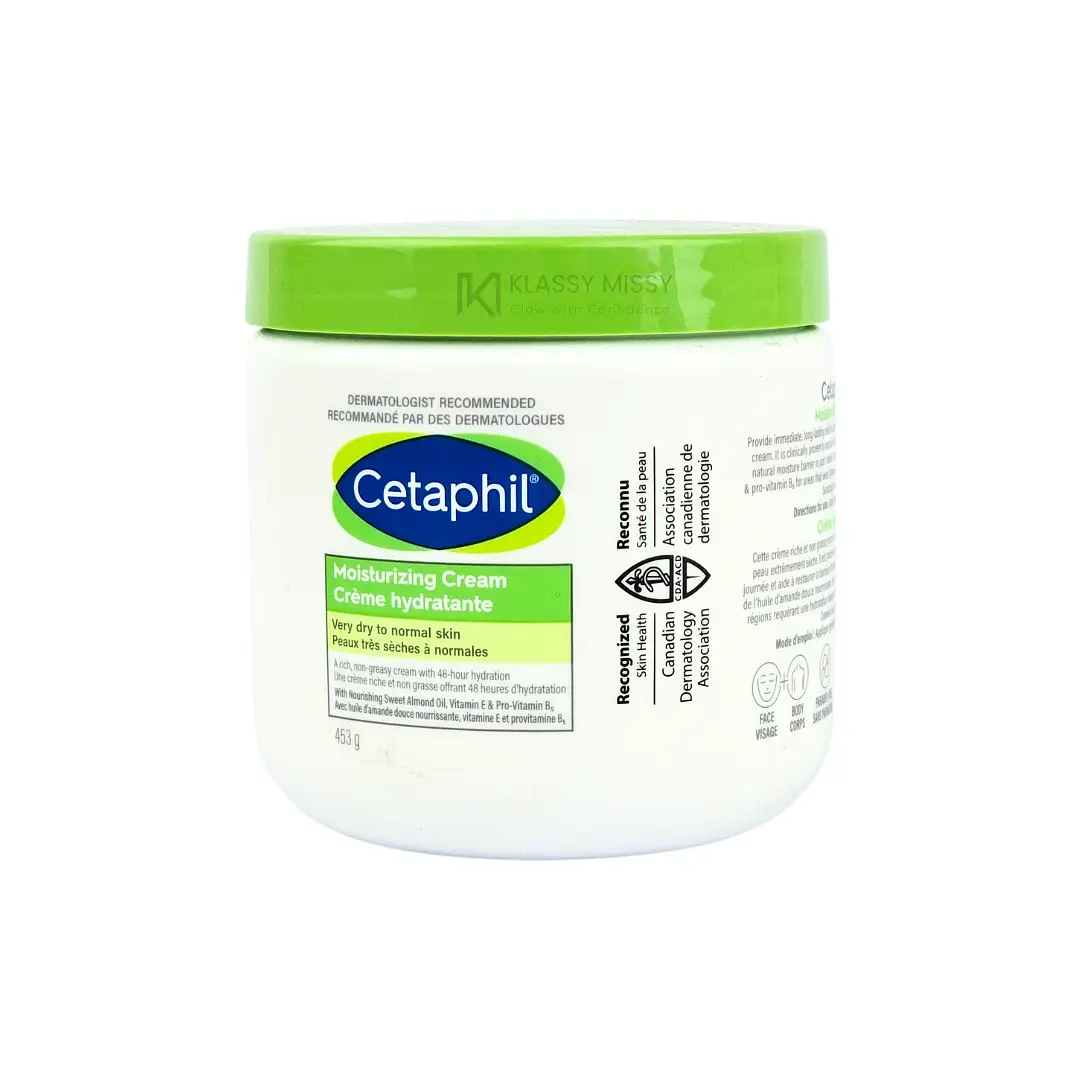 Cetaphil Moisturizing Cream Ultimate With Prebiotic Aloe 453g