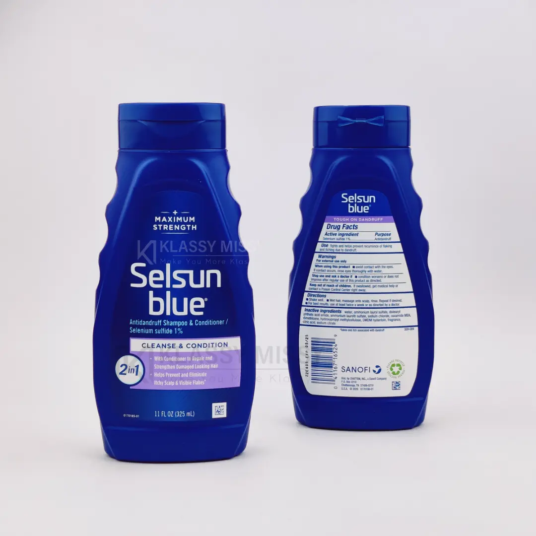 Selsun Blue Maximum Strength Shampoo & Conditioner 325ml