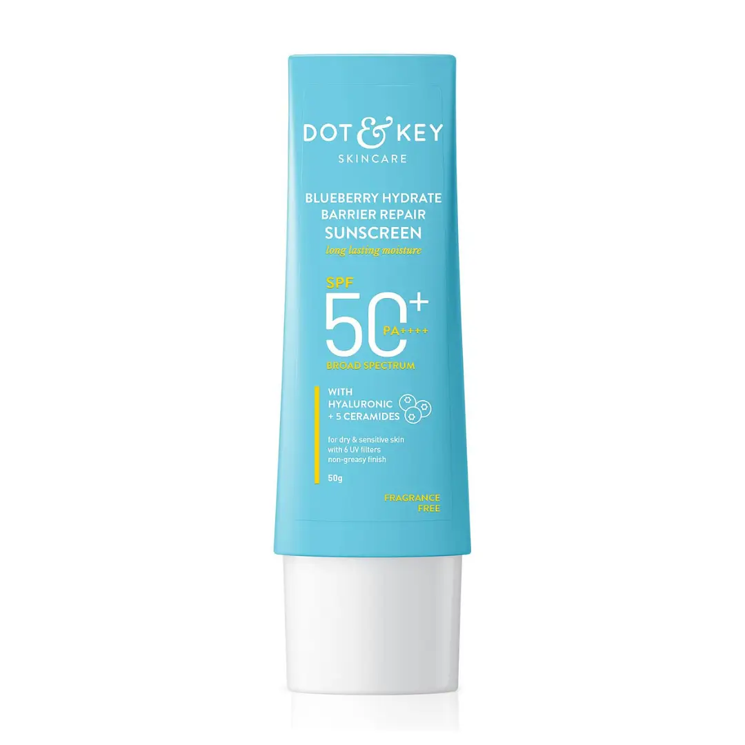 Dot & Key Blueberry Hydrate Barrier Repair Sunscreen Spf 50+ Pa ...