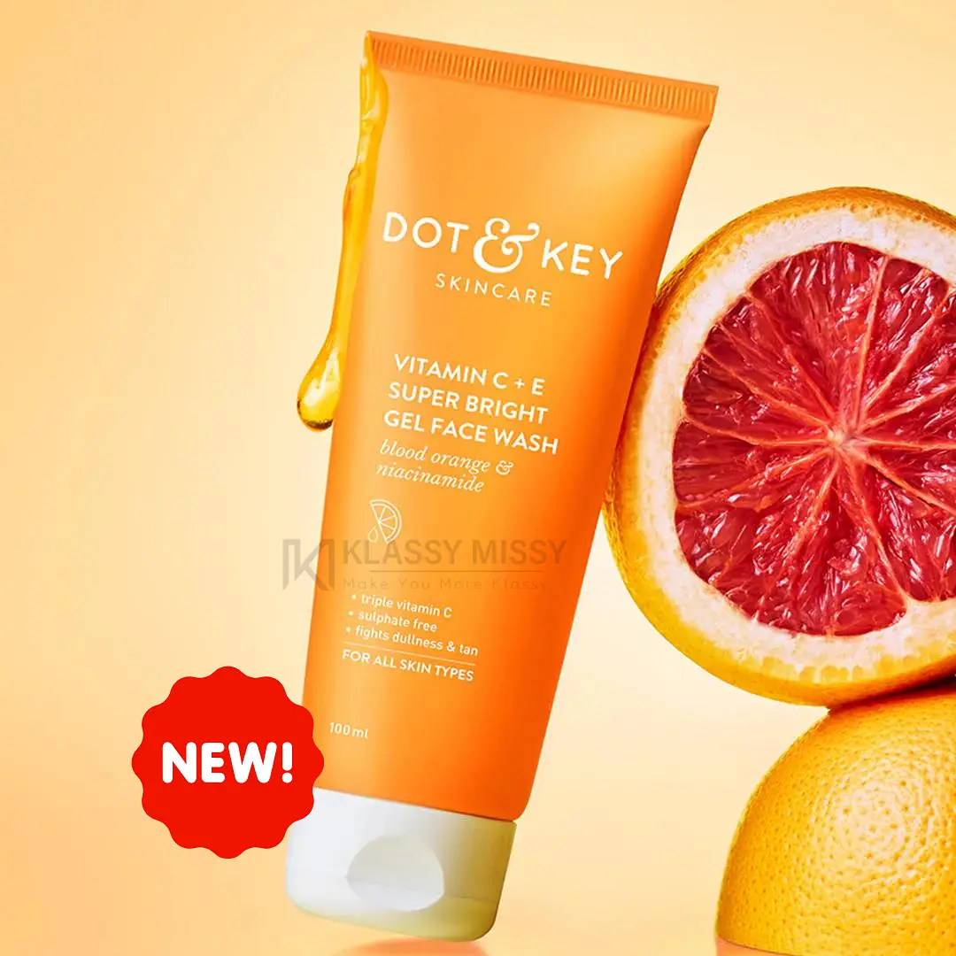 DOT & KEY Vitamin C + E Super Bright Gel Face Wash 100ml
