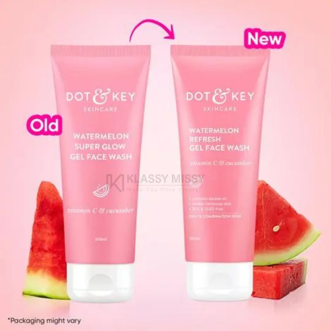 DOT & KEY Watermelon Super Glow Gel Face Wash With Vitamin C 100ml