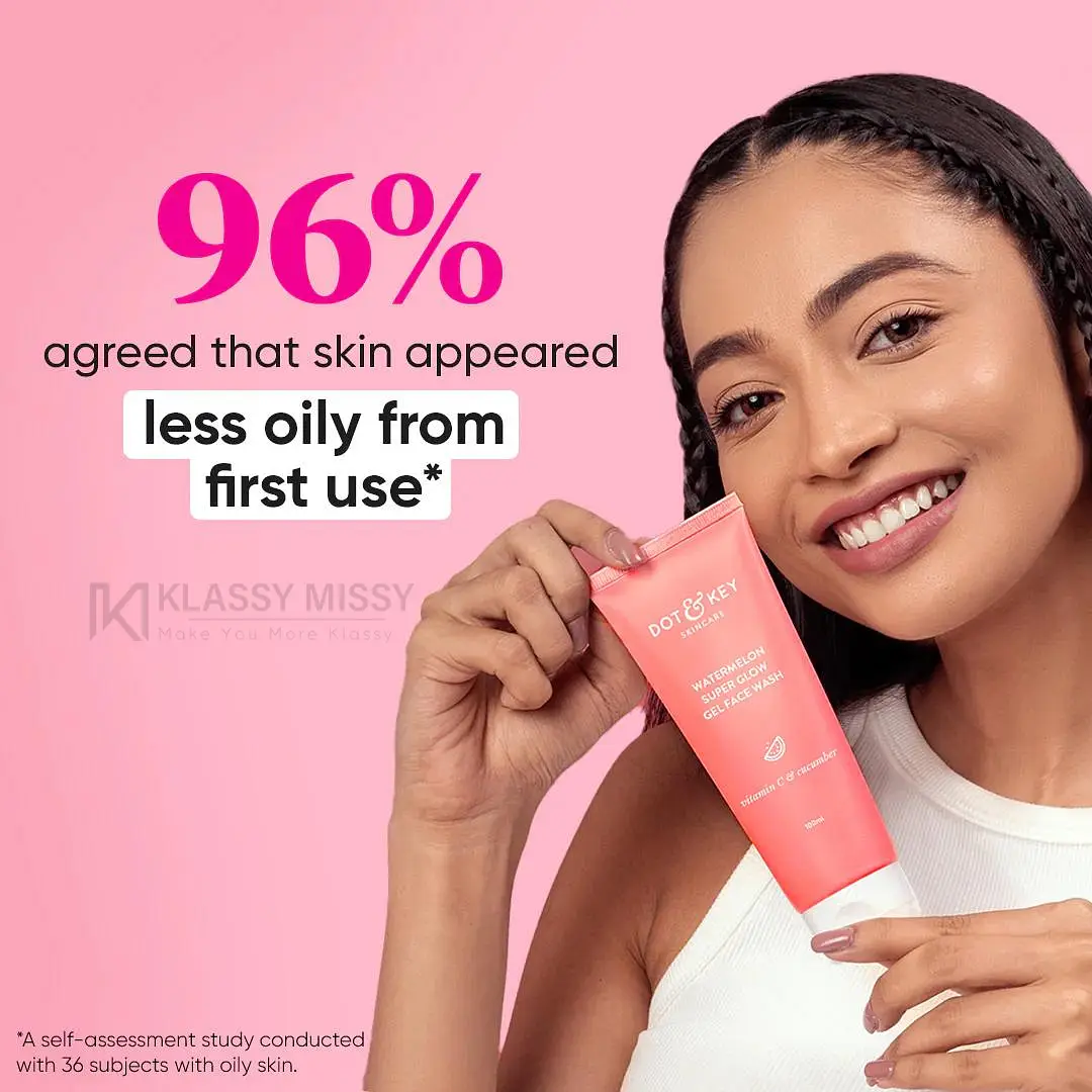 DOT & KEY Watermelon Super Glow Gel Face Wash With Vitamin C 100ml