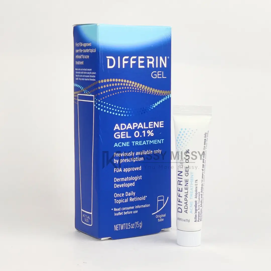 Differin® Gel Adapalene Gel 0.1% Acne Treatment 15g