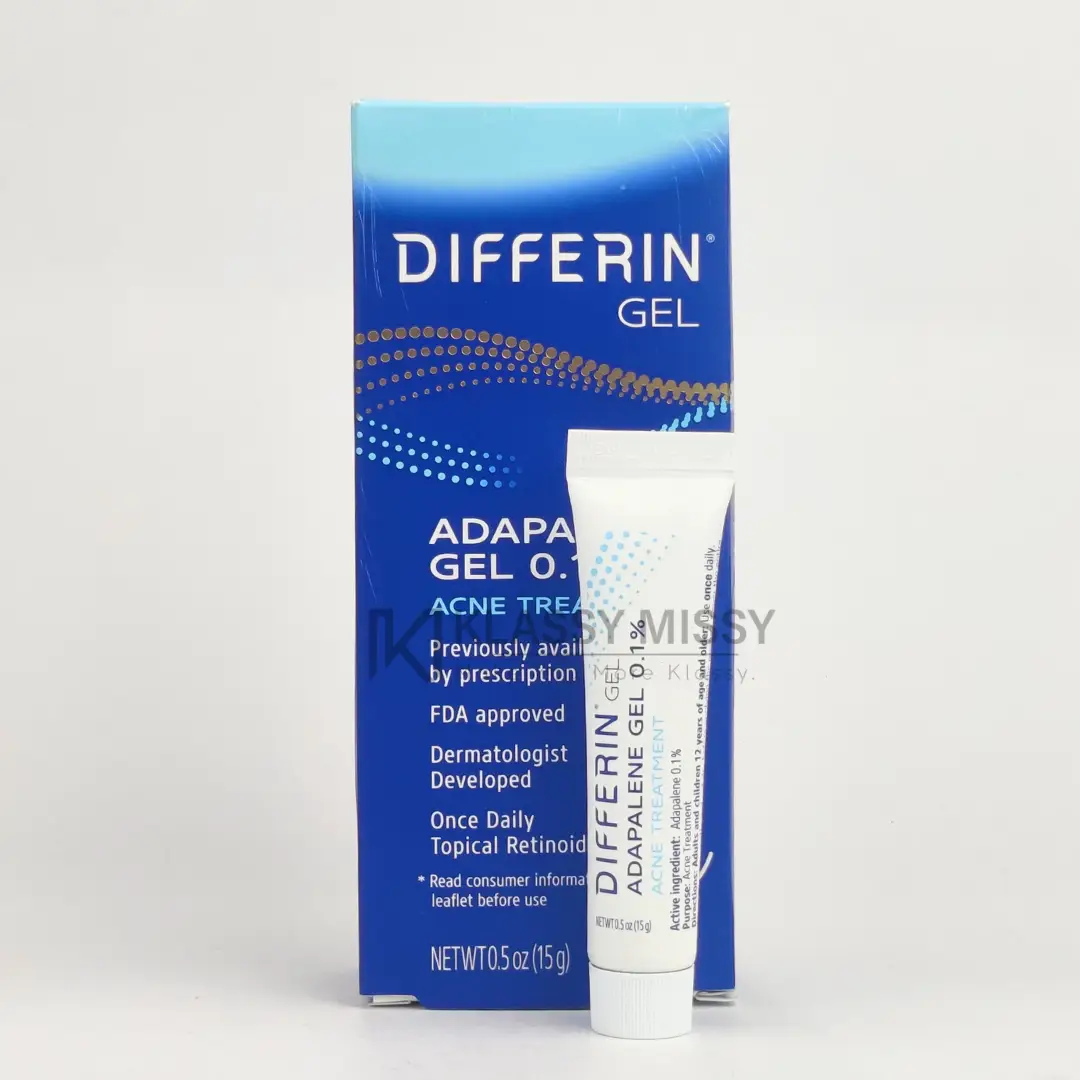 Differin® Gel Adapalene Gel 0.1% Acne Treatment 15g