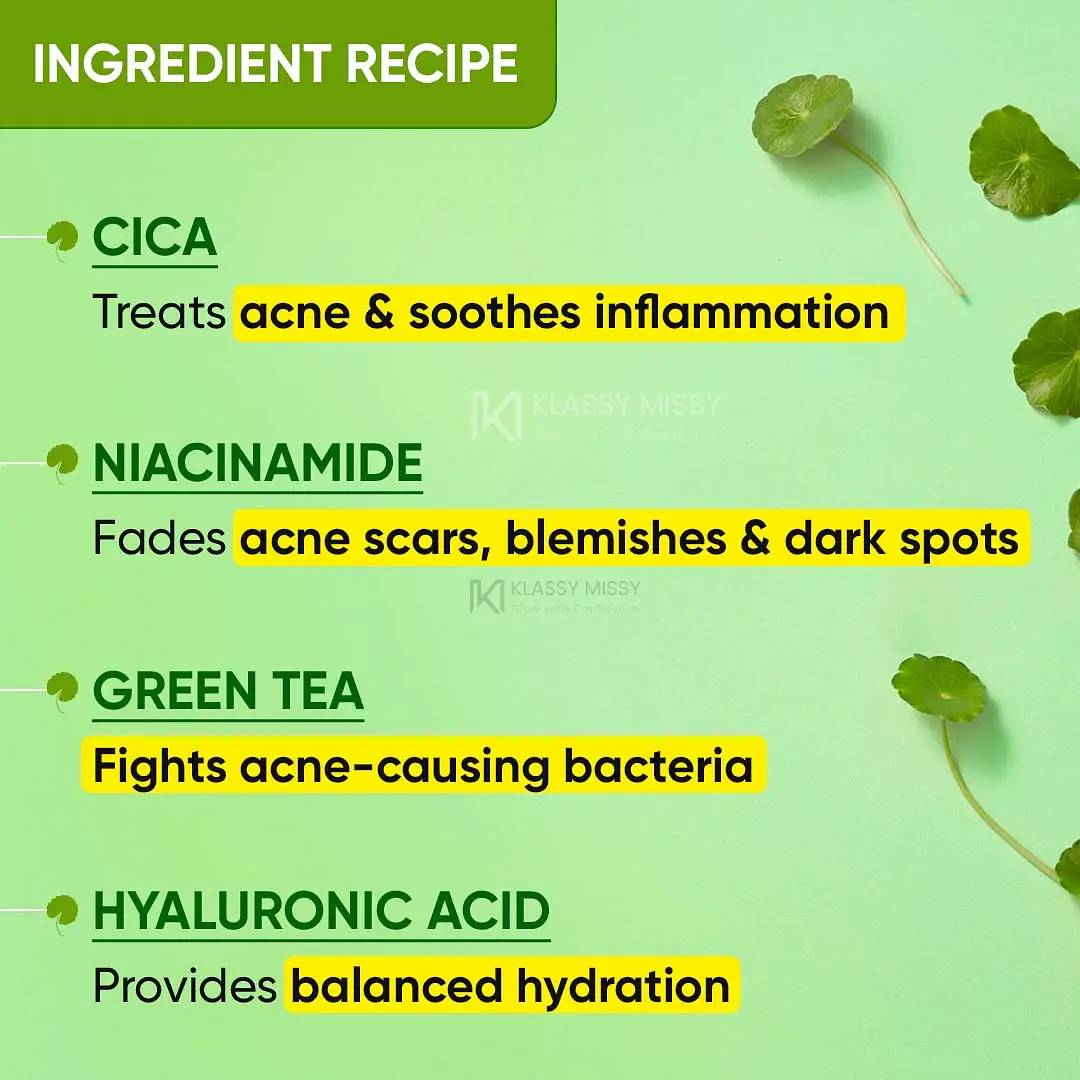 Dot & Key Cica Calming Skin Renewing Night Gel With Niacinamide & Green ...