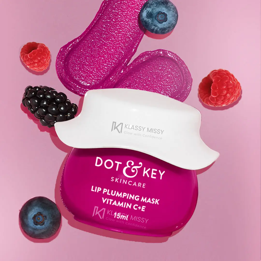Dot & Key Lip Plumping Mask Vitamin C+E Wild Barries & Pomegranate Max ...
