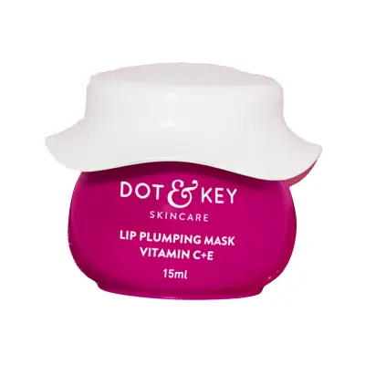 Dot & Key Lip Plumping Mask Vitamin C+E Wild Barries & Pome…