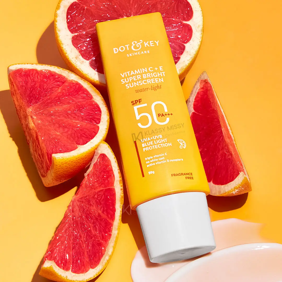 Dot & Key Vitamin C + E Sunscreen, SPF 50+ PA++++ 50g