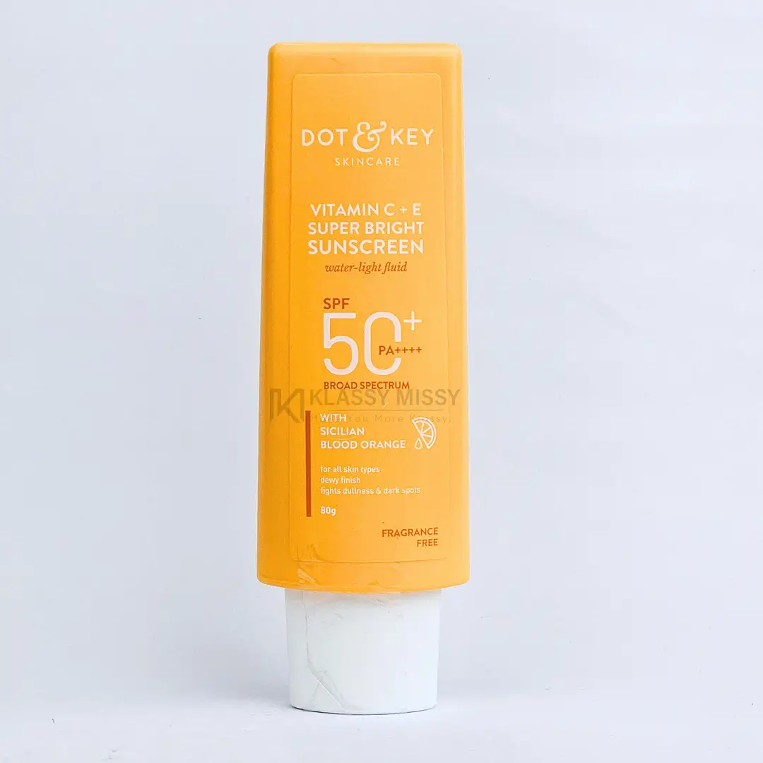 Dot & Key Vitamin C + E Sunscreen, SPF 50+ PA++++ 80g