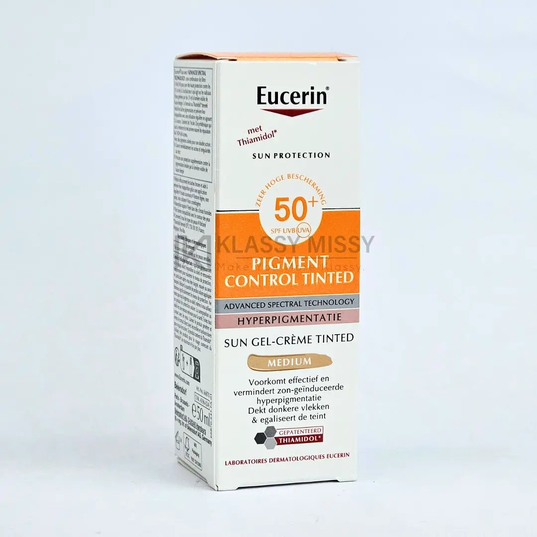 Eucerin Sun Pigment Control Tinted Facial Sun Fluid SPF50