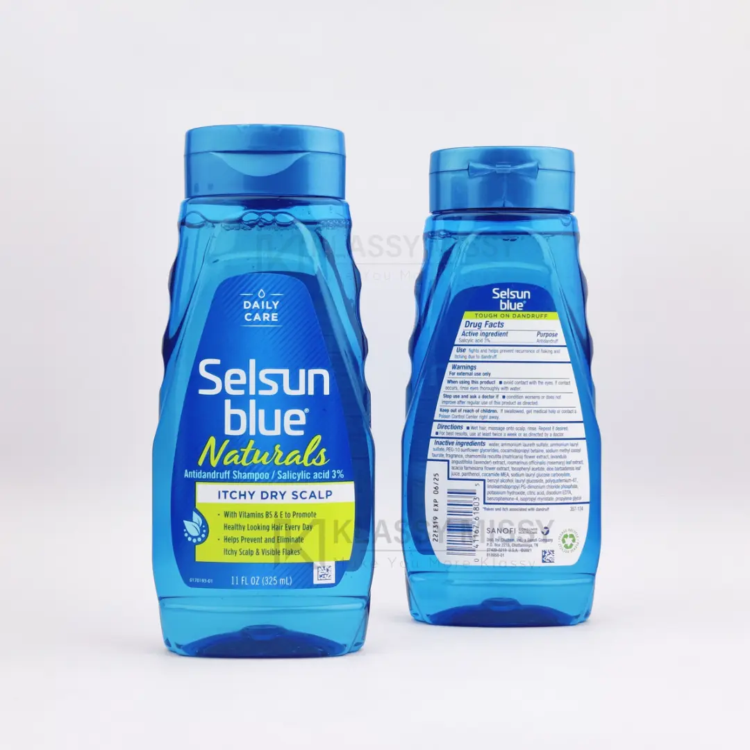 Selsun blue Naturals Itchy Dry Scalp Antidandruff Shampoo