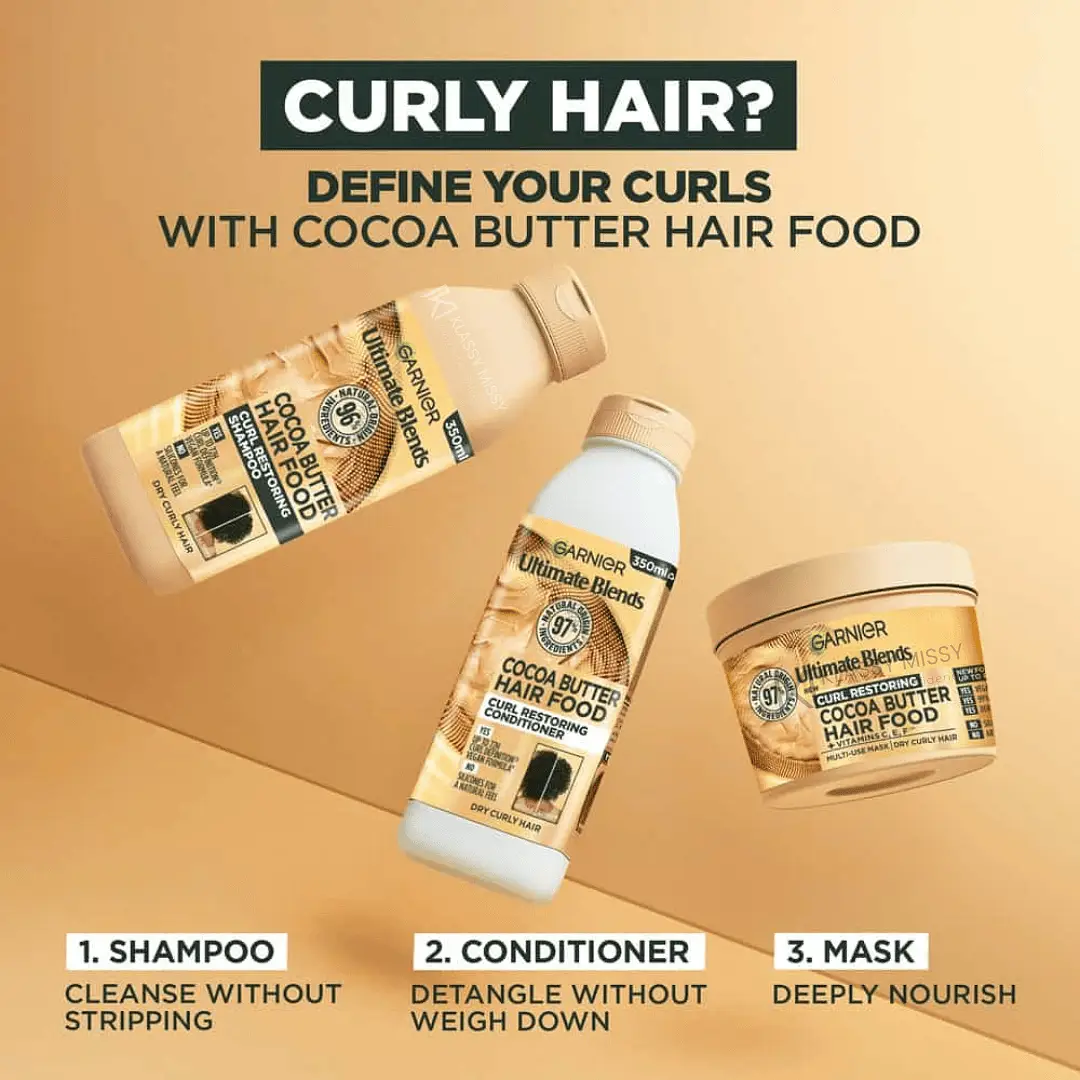 Garnier Cocoa Butter Super Charged Hair Food Mask 400ml