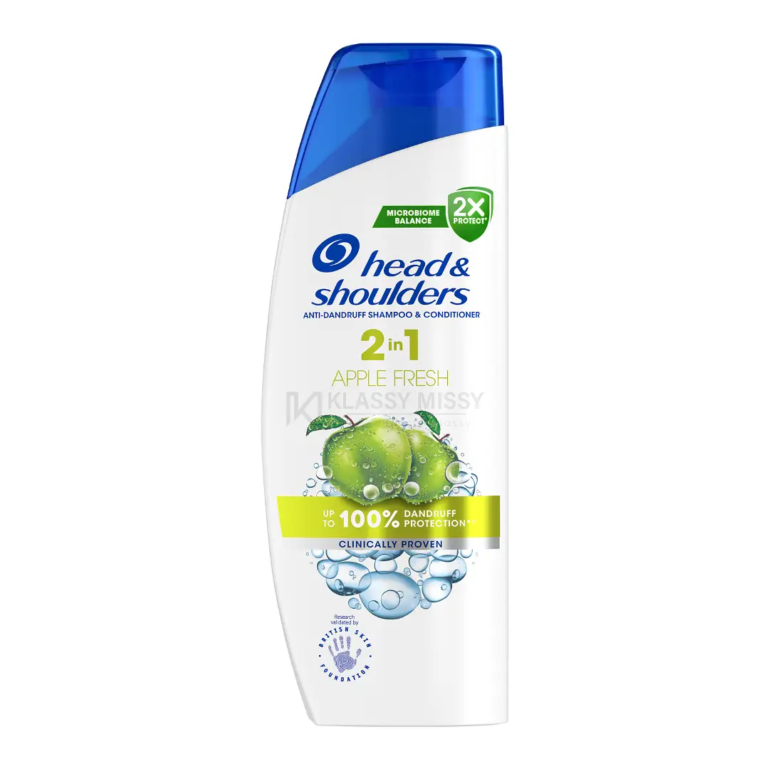 Head & Shoulders 2 in 1 Apple Fresh Anti-dandruff Shampoo 330ml