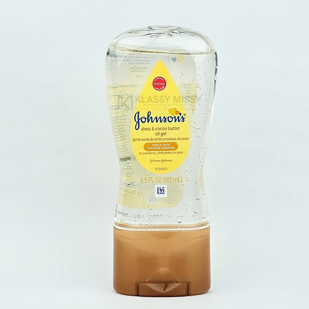 Johnson's® Baby Oil Gel with Shea & Cocoa Butter - 192 ml