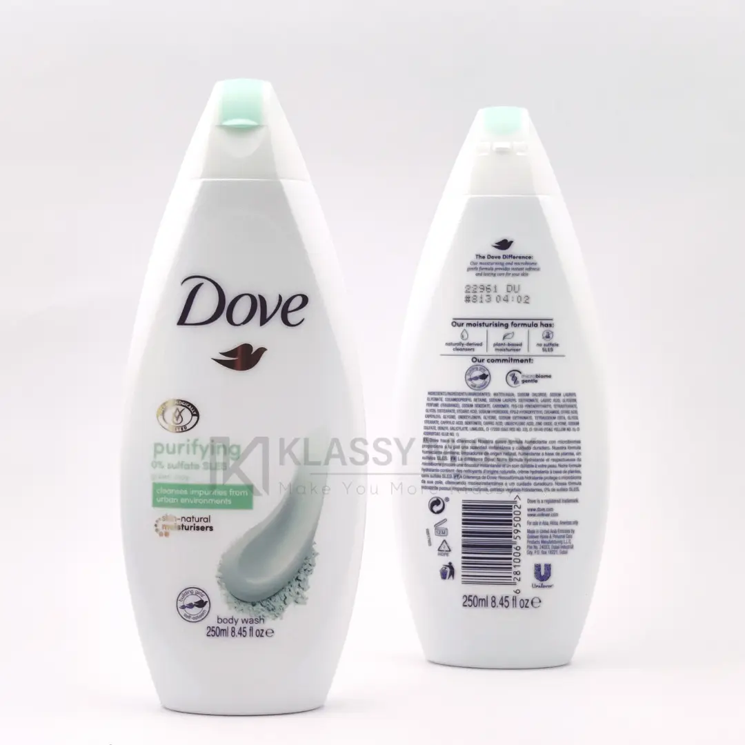 Dove Purifying Green Clay body wash 250ml