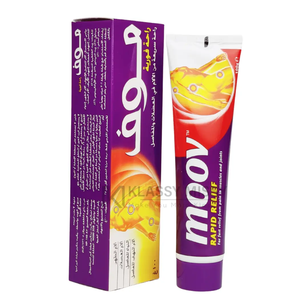 Moov Rapid Relief Pain Massage Cream 100g