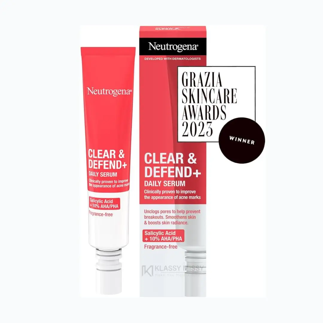 NEUTROGENA® Clear & Defend+ Daily Serum with AHA /BHA /PHA