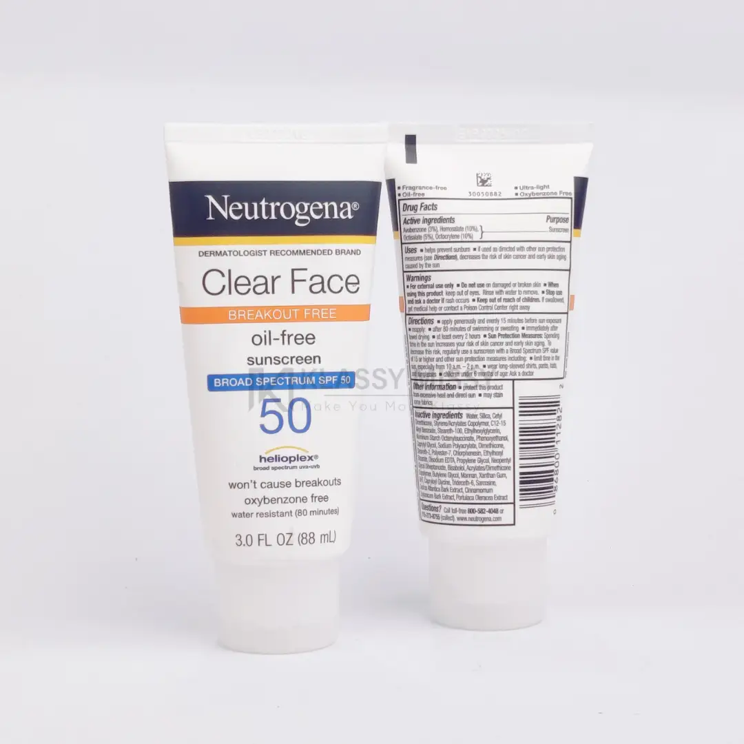 Neutrogena® Clear Face Break-Out Free Liquid Lotion Sunscreen SPF 50
