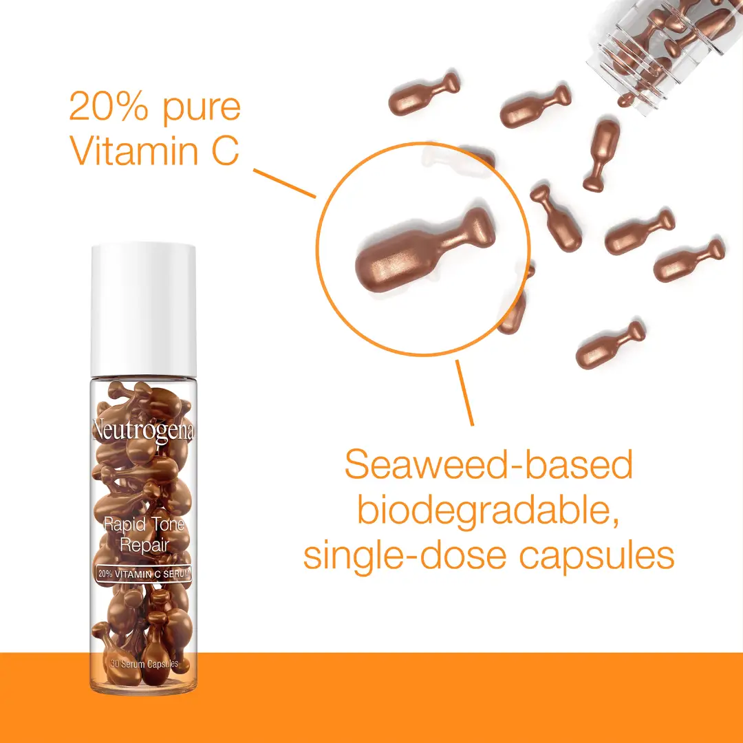 Neutrogena Rapid Tone Repair 20% Vitamin C Serum Capsules