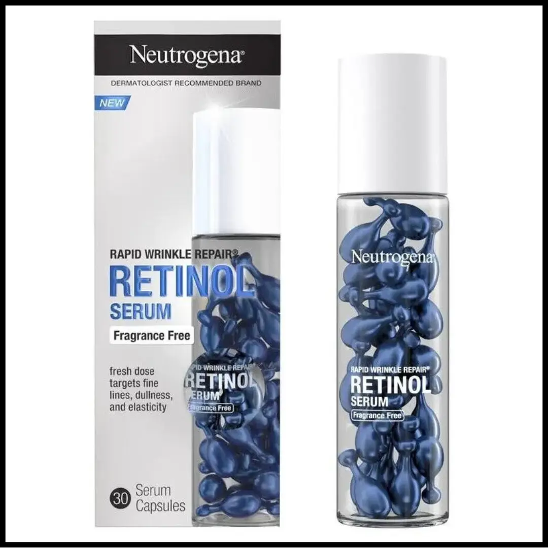 Neutrogena Rapid Wrinkle Repair Retinol Face Serum Capsules