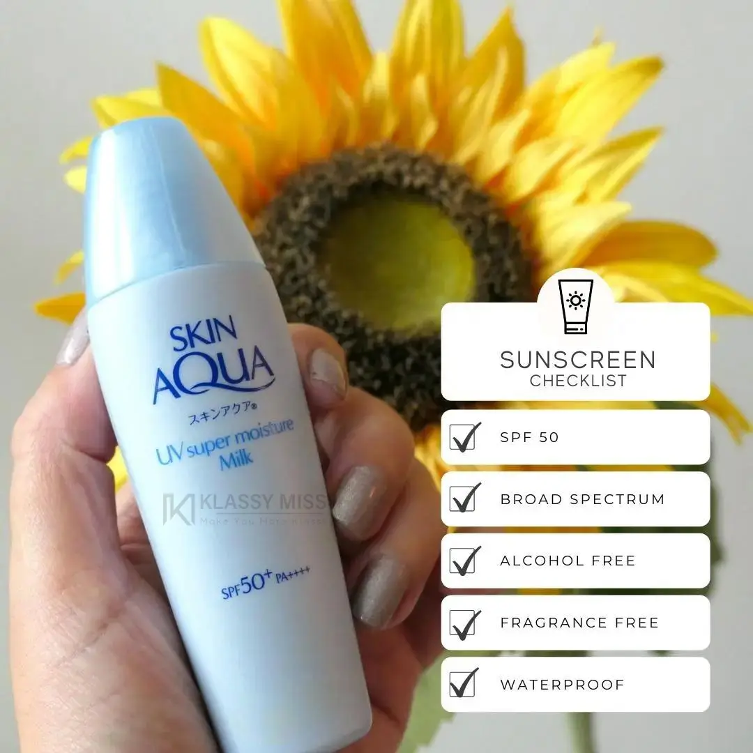 Rohto Mentholatum Skin Aqua Super Moisture UV Milk SPF 50+