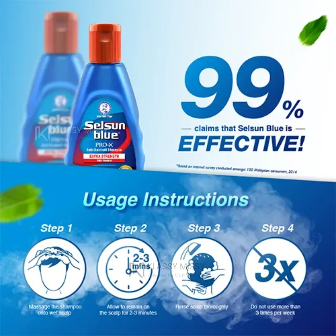 Selsun Blue Pro-X Anti-Dandruff Shampoo 200ml