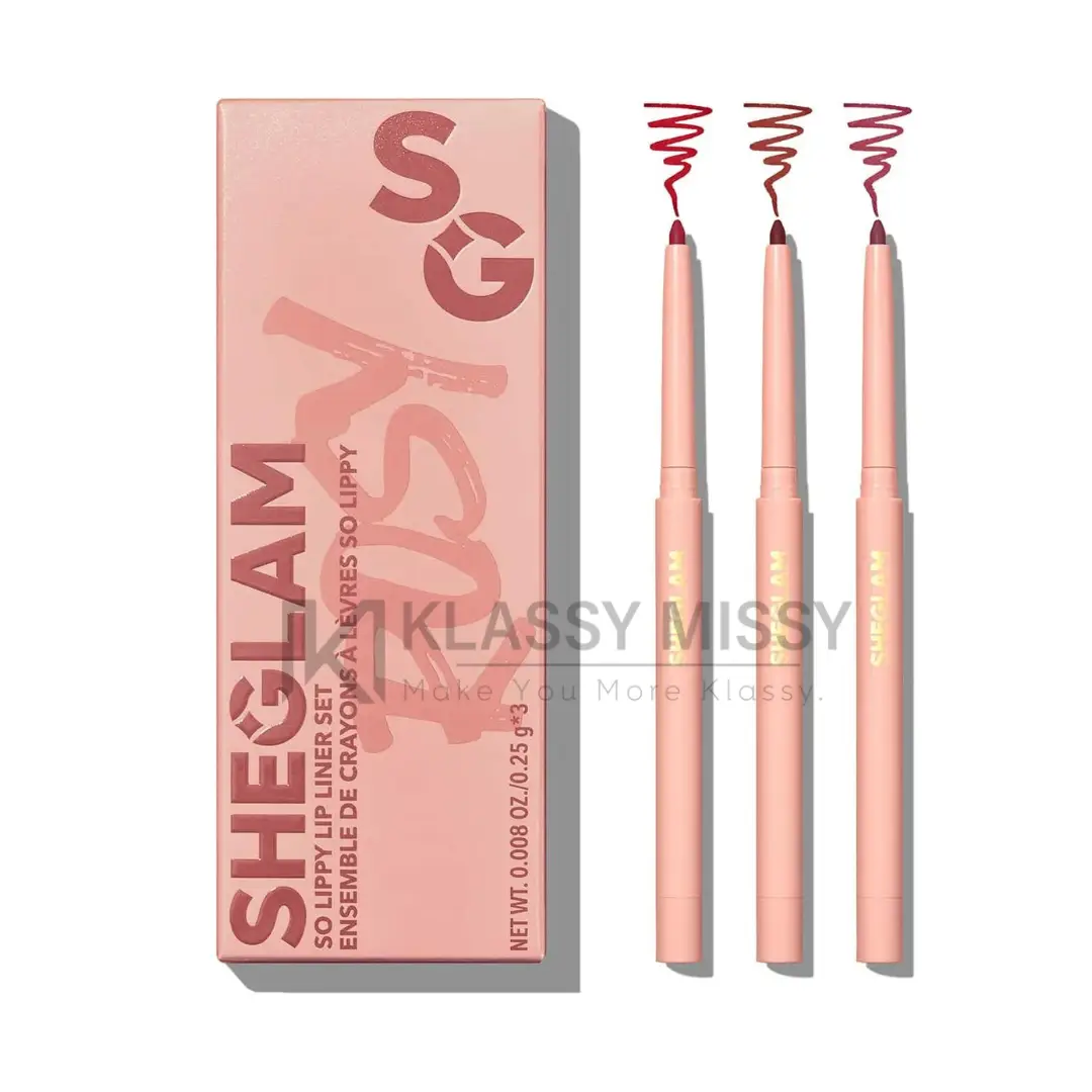 Sheglam So Lippy Lip Liner Set-Rose Garden